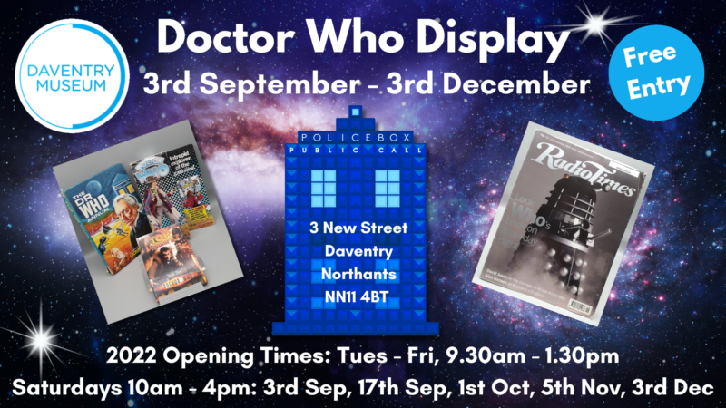 Doctor Who Display – Daventry Museum