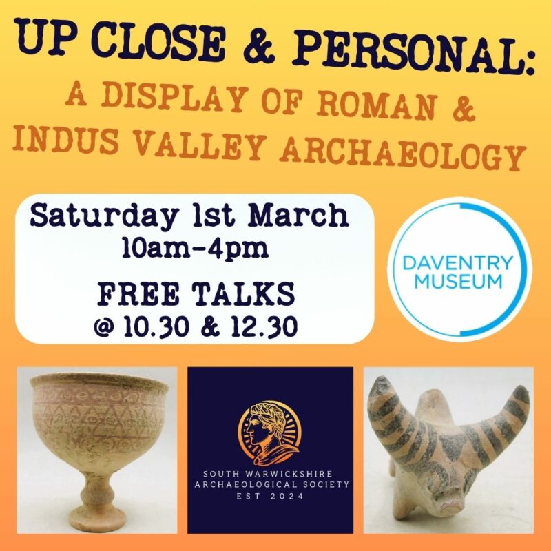 Roman & Indus Valley Display Open Day! – Daventry Museum